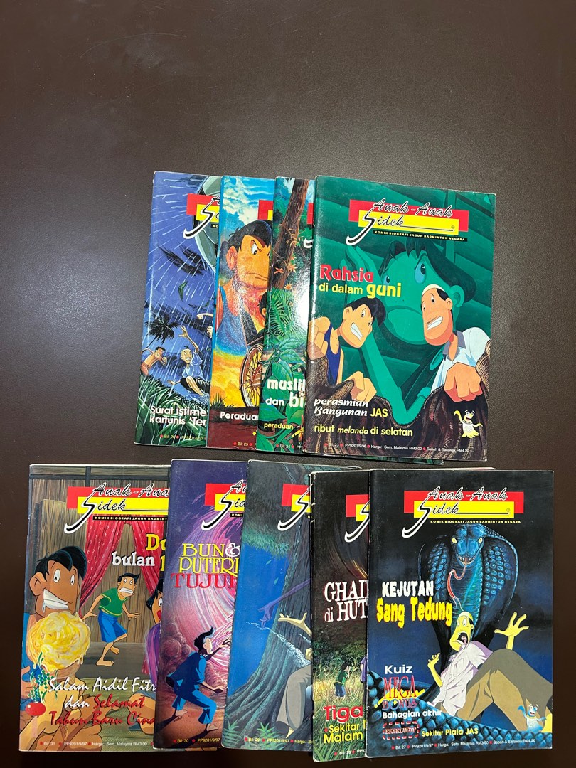 Koleksi Anak Anak Sidek, Hobbies & Toys, Books & Magazines, Comics & Manga on Carousell