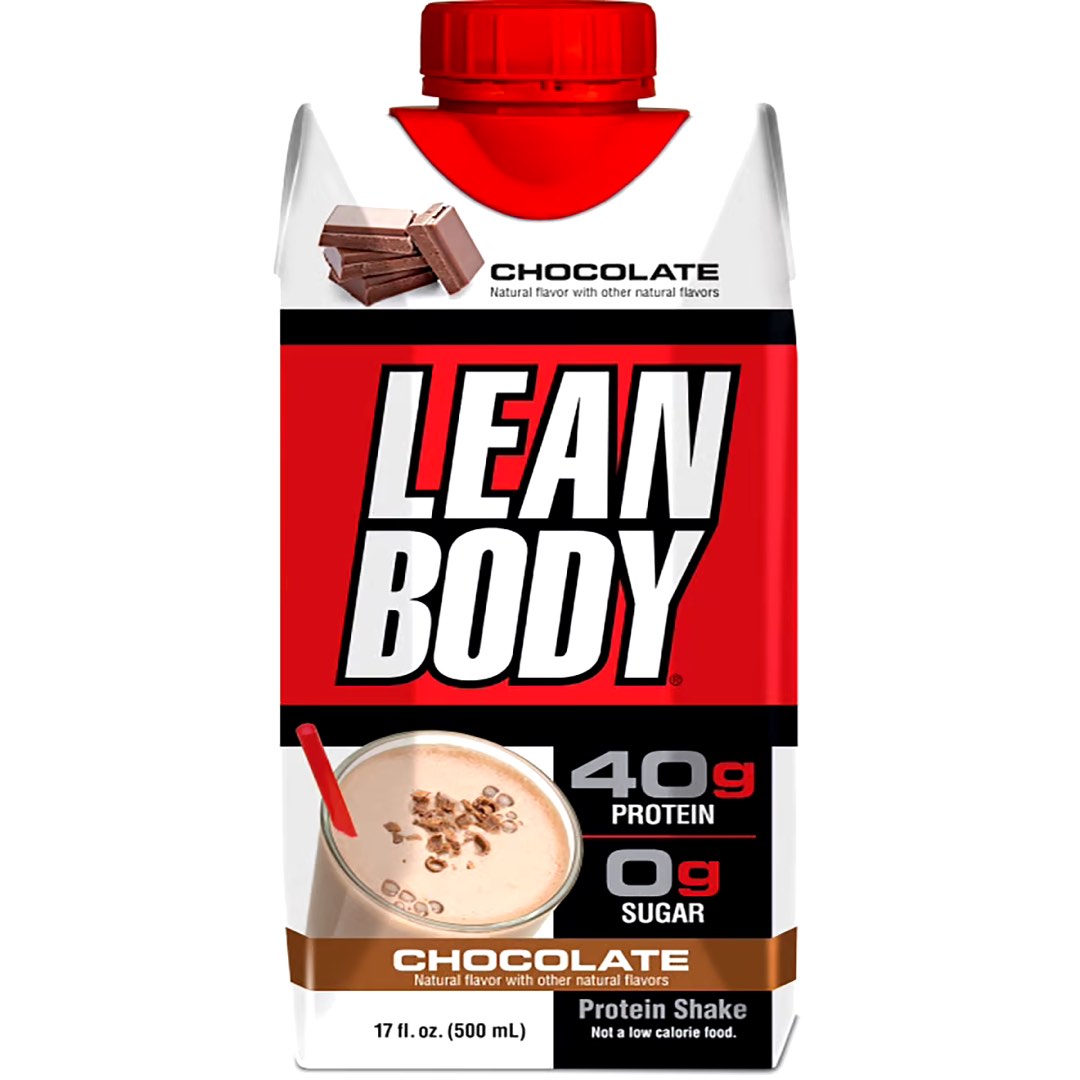 Lean Body 40g Protein Shake chocolate x 7 packs, 健康及營養食用品, 健康補充品, 健康補充品 ...