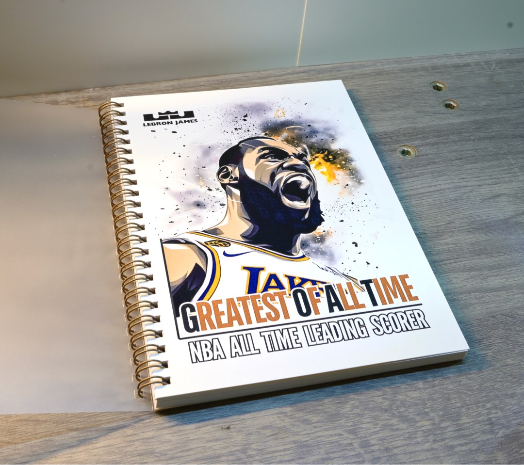 Lebron Nba Notebook, Hobbies & Toys, Books & Magazines, Textbooks on ...