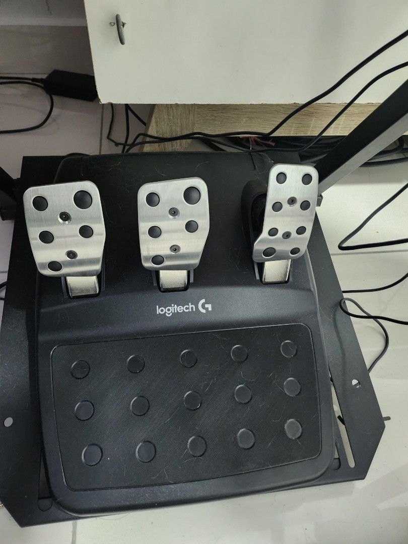 Logitech G29 + Shifter + Rack + Chair, Video Gaming, Gaming Accessories ...