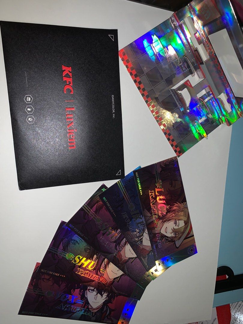 LUXIEM X KFC COLLAB PHOTOCARDS, Hobbies & Toys, Collectibles & Memorabilia, Stamps & Prints on ...