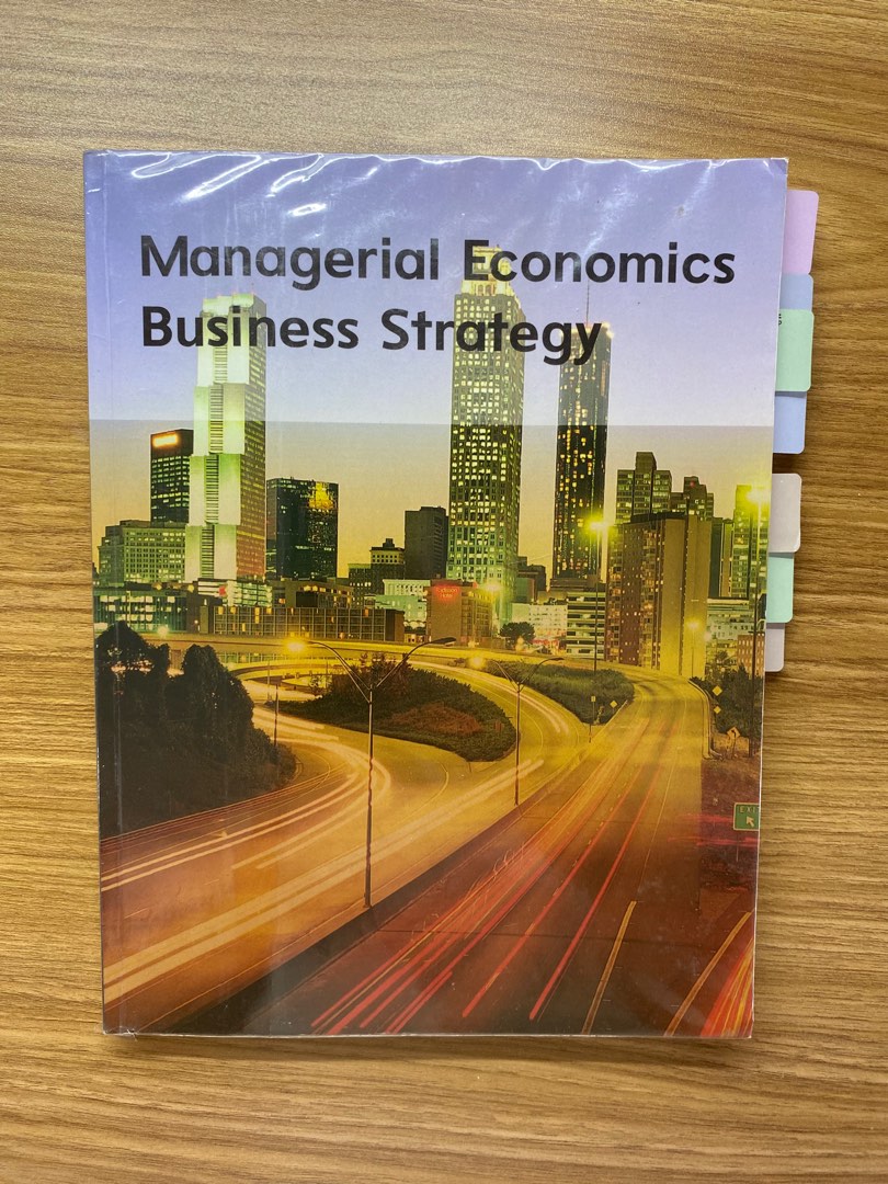managerial economics business strategy mcgrawhill, management science ...
