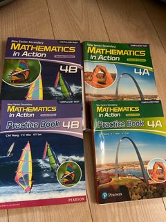 Mathematics in Action 4A, 興趣及遊戲, 書本 & 文具, 教科書 - Carousell