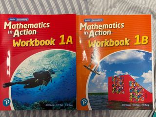 Mathematics in Action Workbook 1A 1B, 興趣及遊戲, 書本 & 文具, 教科書 - Carousell