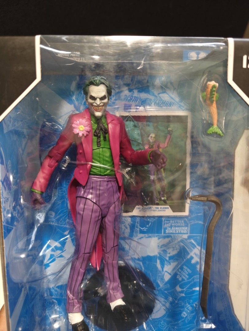 McFarlane Toys DC Multiverse The Joker: The Clown from Batman: Three ...