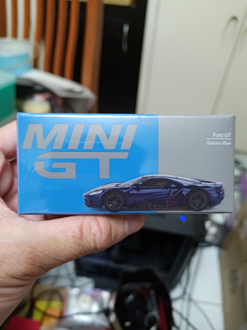 Mini Gt Ford Gt Sunoco Blue 614 Hobbies And Toys Toys And Games On Carousell