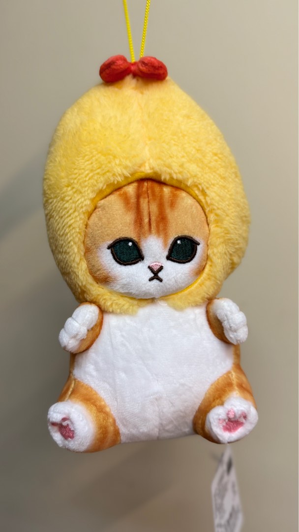Mofusand 公仔 橘貓 orange cat plushie, 興趣及遊戲, 玩具 & 遊戲類 - Carousell