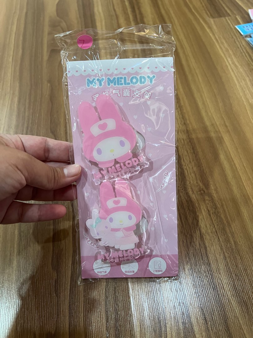 My Melody Pop Socket, Hobbies & Toys, Collectibles & Memorabilia, Fan ...