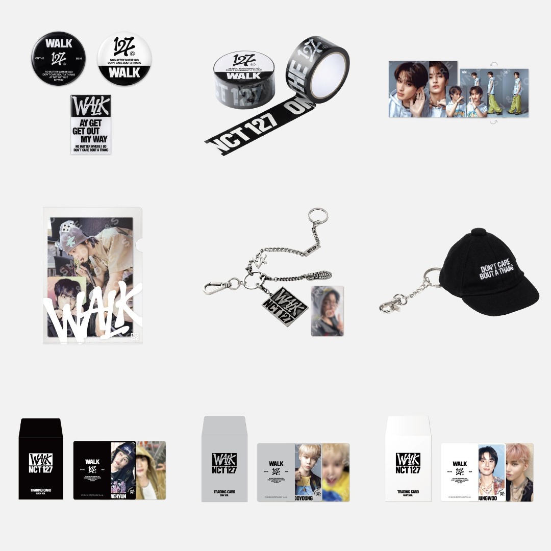NCT 127 'WALK : ON THE BEAT' POP-UP MD | Taeil Johnny Yuta Doyoung ...