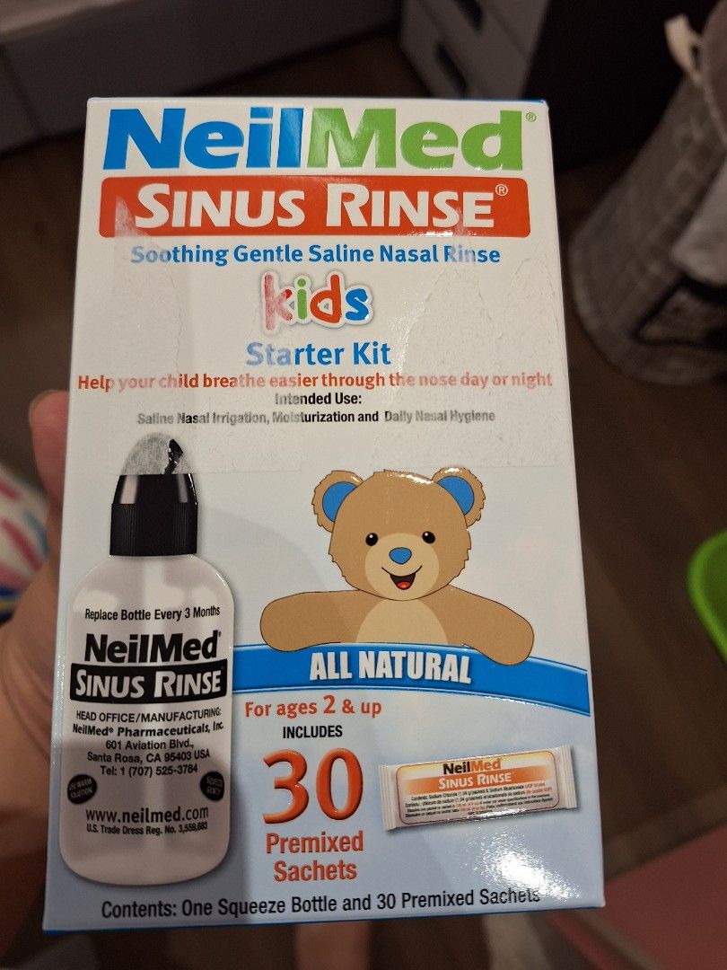 Neilmed sinus rinse for kids, Babies & Kids, Nursing & Feeding, Weaning ...