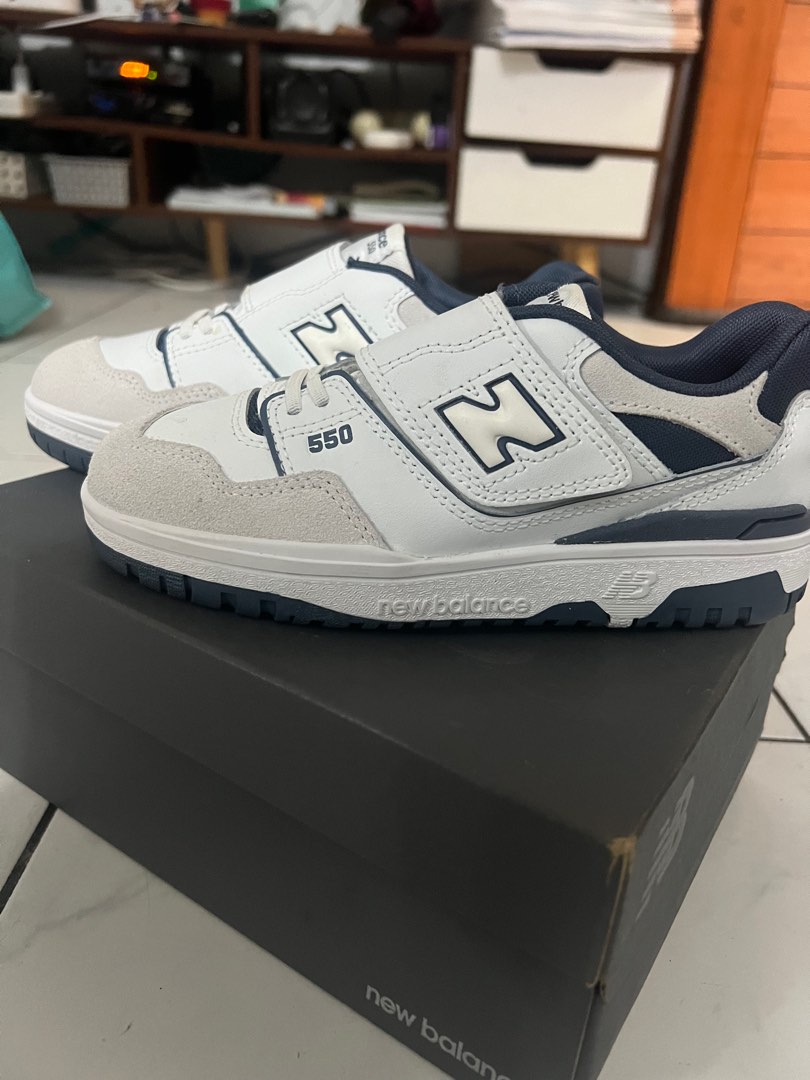 New Balance 550 (Kids), Men's Fashion, Footwear, Sneakers on Carousell