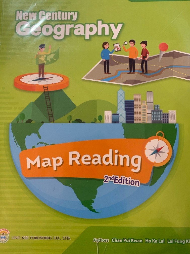 New Century Geography Map reading 2nd edition, 興趣及遊戲, 書本 & 文具, 教科書 - Carousell