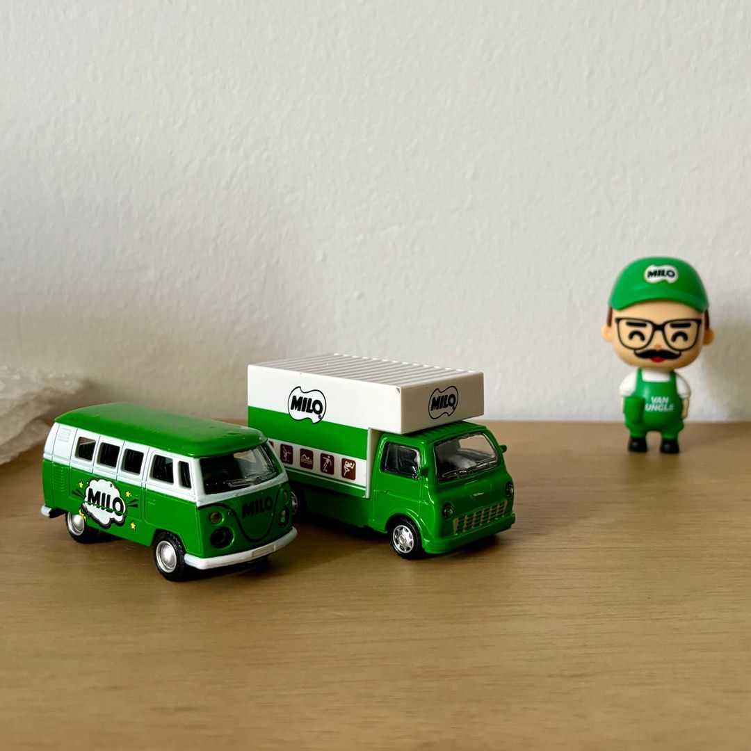 NEW Nestle Milo Collectible Set Truck Van Toy Vintage Decor (BUBBLE ...