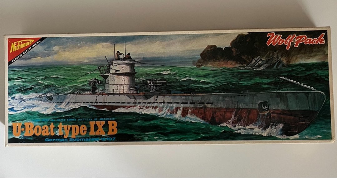 Nichimaco U- boat type IXB model, 興趣及遊戲, 玩具 & 遊戲類 - Carousell