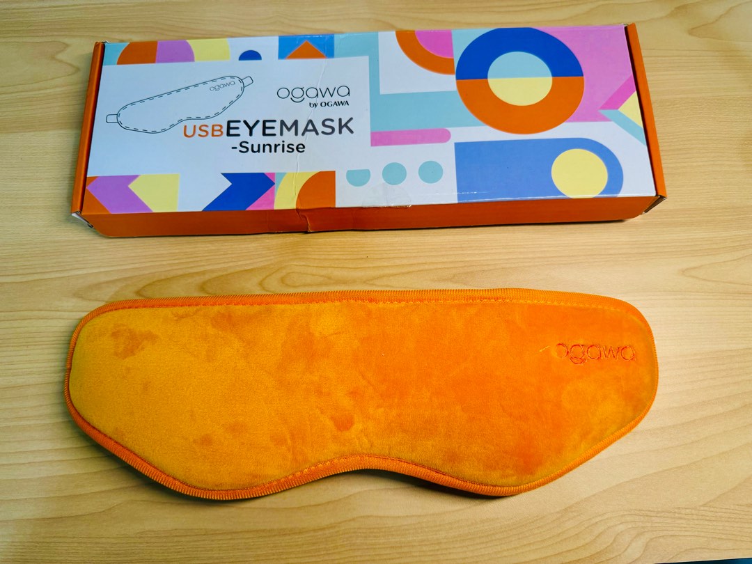 OGAWA USB Eye Mask - Sunrise, Health & Nutrition, Health Supplements ...