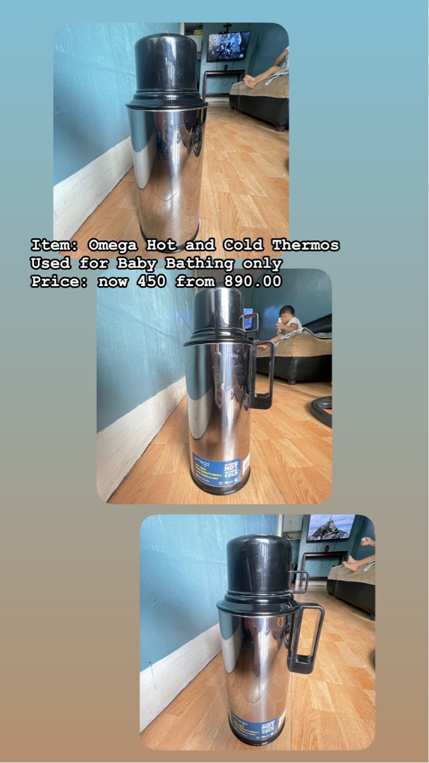 Omega Hot and Cold Thermos, Furniture & Home Living, Kitchenware ...