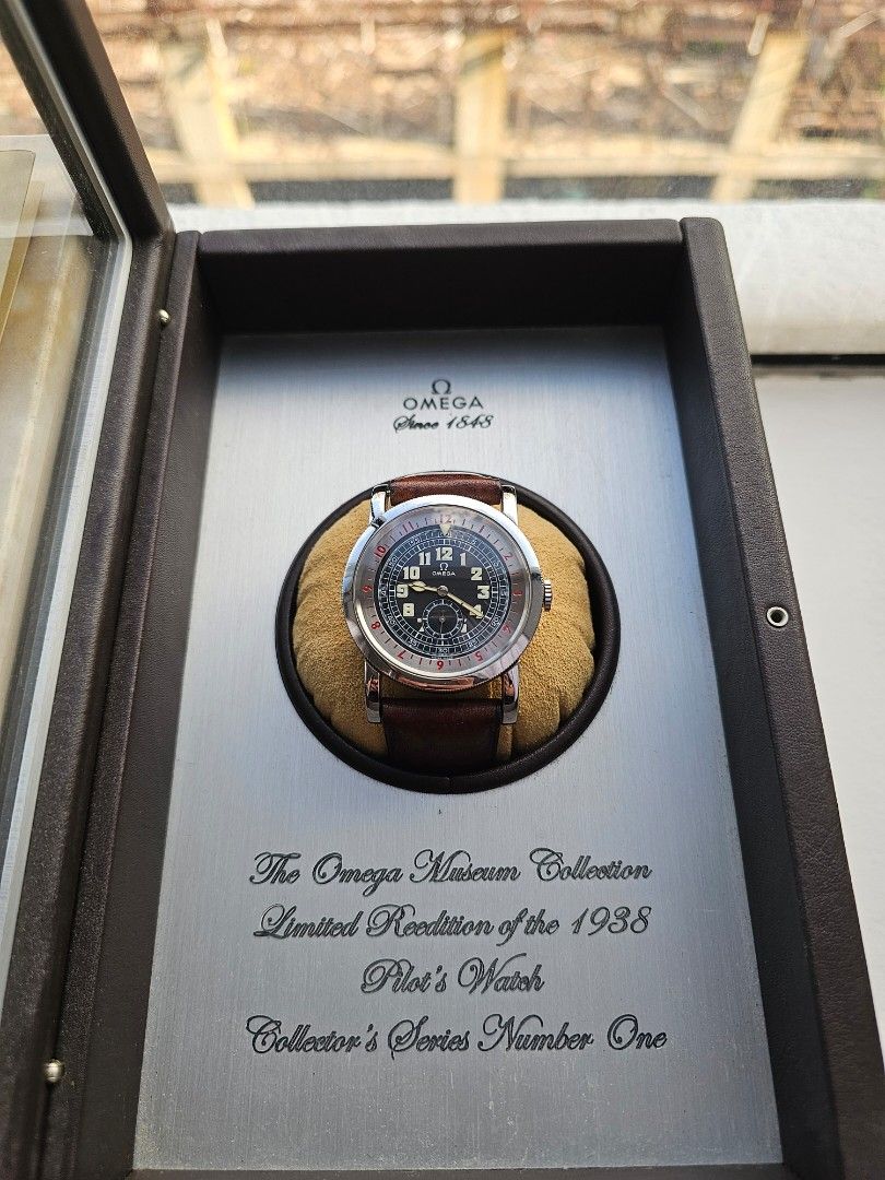 Omega museum pilot 1938, Luxury, Watches on Carousell