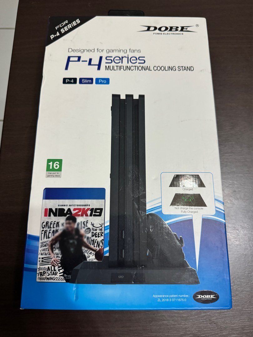Original Dobe PS4 Multifunctional Cooling Stand, Video Gaming, Gaming ...