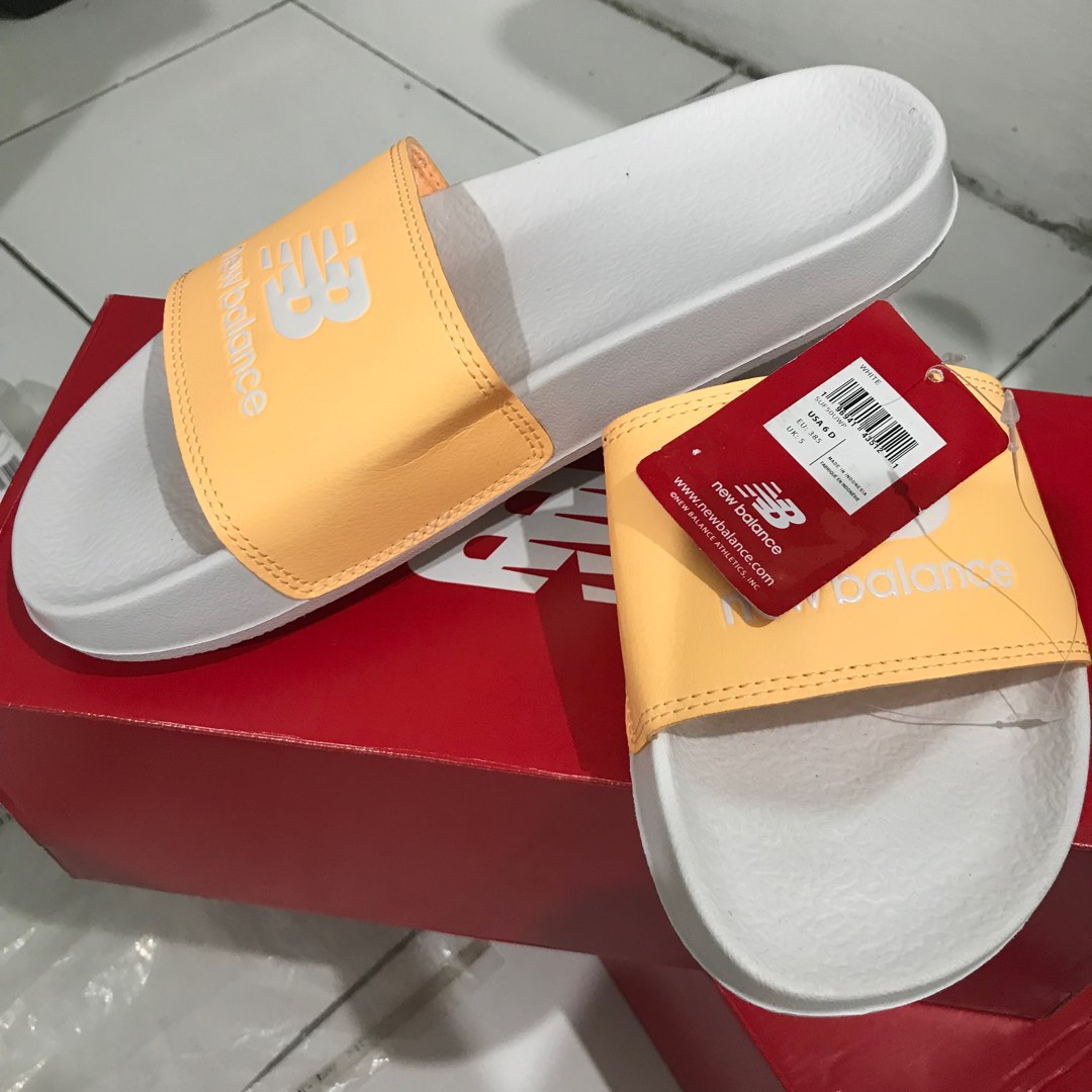 Original New balance slide us 6mens us8 womens 24cm, Women's Fashion ...