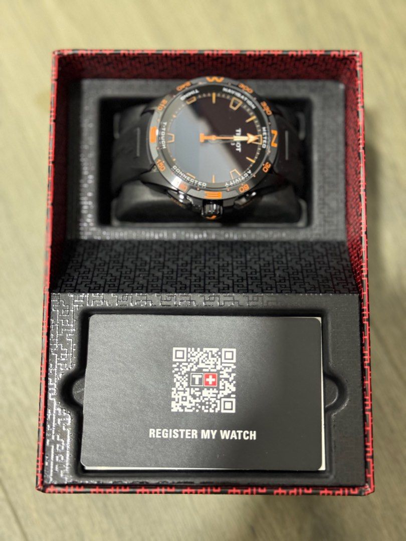 ORIGINAL Tissot T-touch watch, Men's Fashion, Watches & Accessories ...
