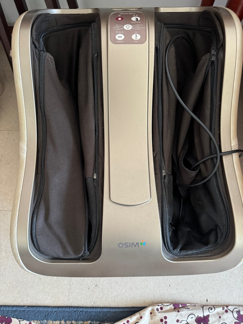 Osim uPhoria Leg Massager, Health & Nutrition, Massage Devices on Carousell