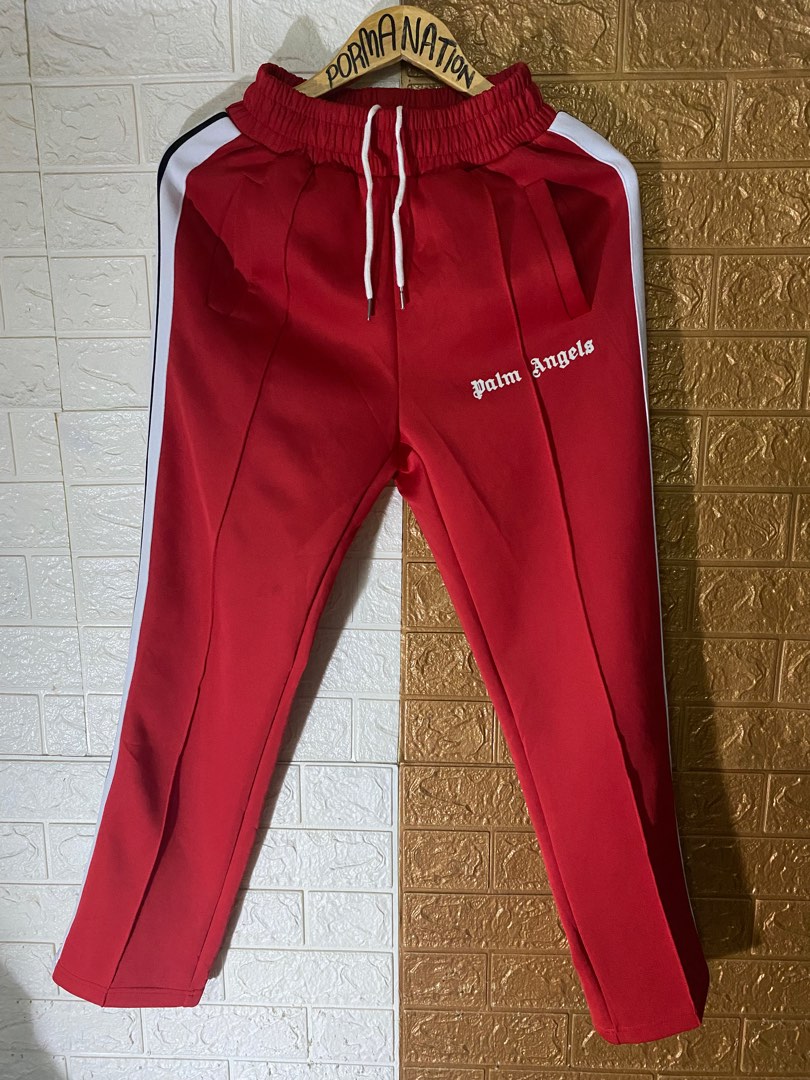 PALM ANGEL TRACK PANTS, Men's Fashion, Bottoms, Joggers on Carousell