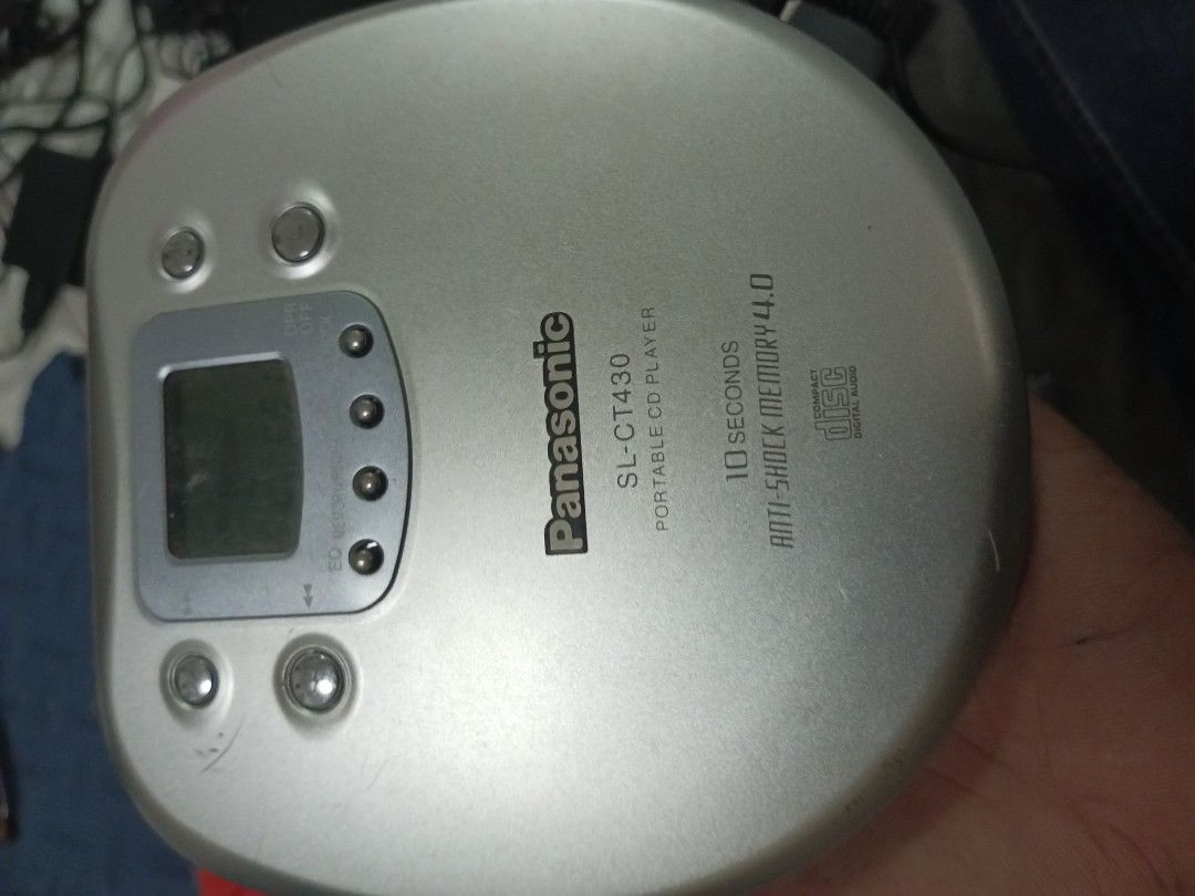 Panasonic discman, Audio, Portable Audio Accessories on Carousell