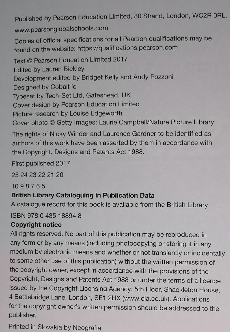 Pearson Edexcel International GCSE (9-1) English As A Second Language ...