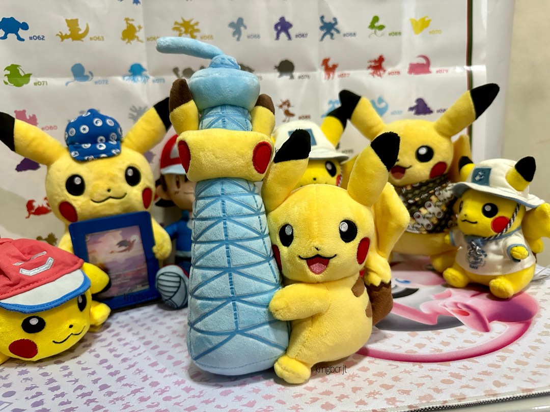 Pikachu Sky Tree Town Plush, Hobbies & Toys, Toys & Games on Carousell