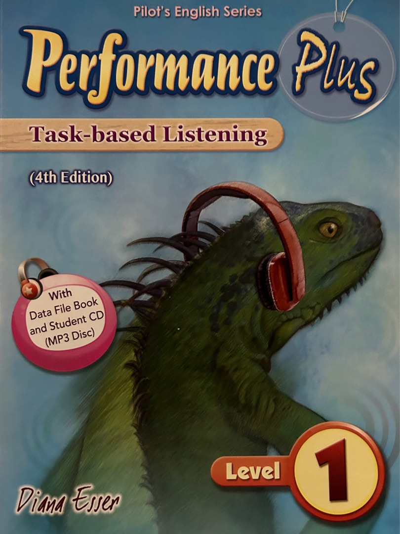 Pilot’s English Series Performance Plus Task-based Listening, 興趣及遊戲, 書本 ...