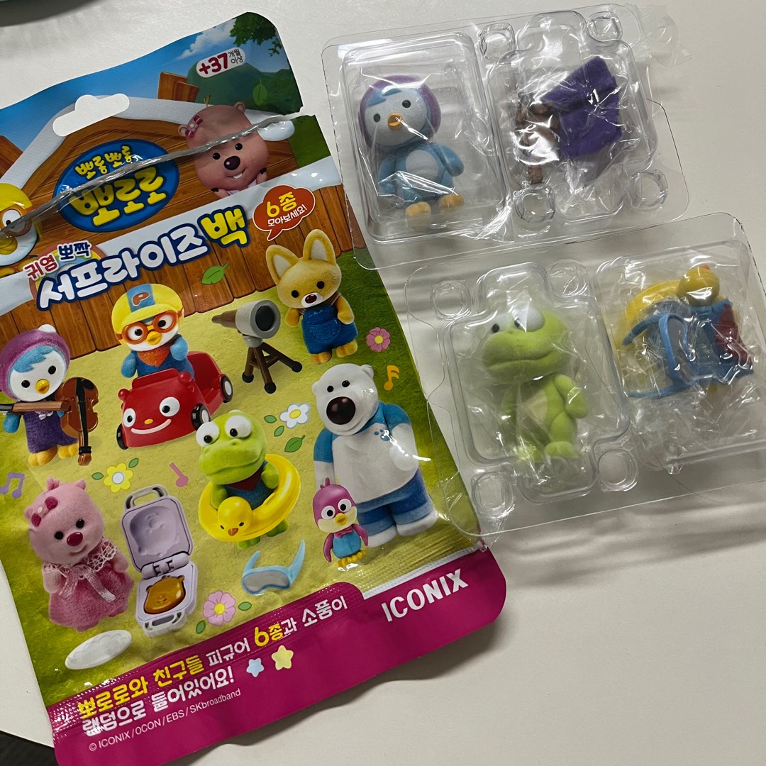 Pororo Blind Box Sonny Angel Toy, Hobbies & Toys, Toys & Games on Carousell