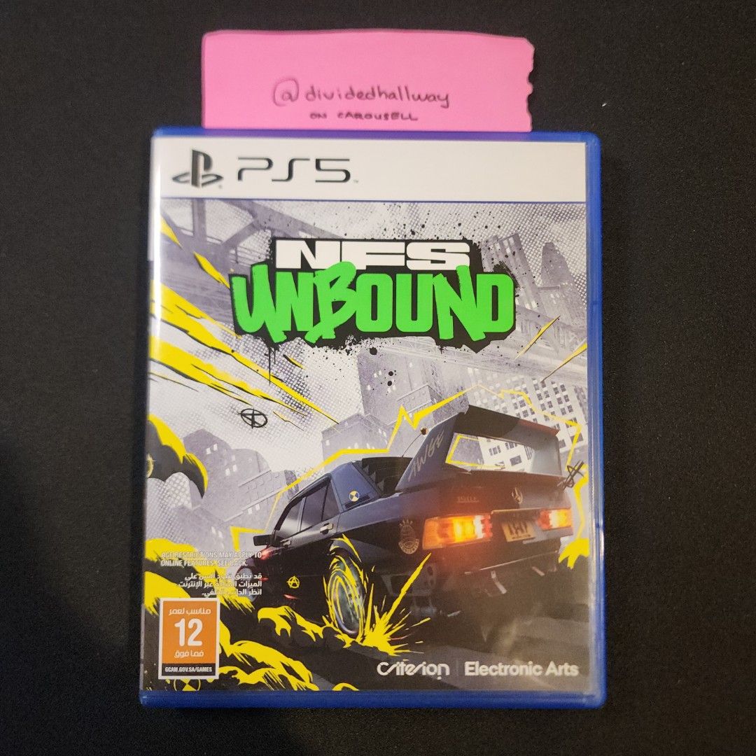 PS5 Need For Speed Unbound nfs, Video Gaming, Video Games, PlayStation ...