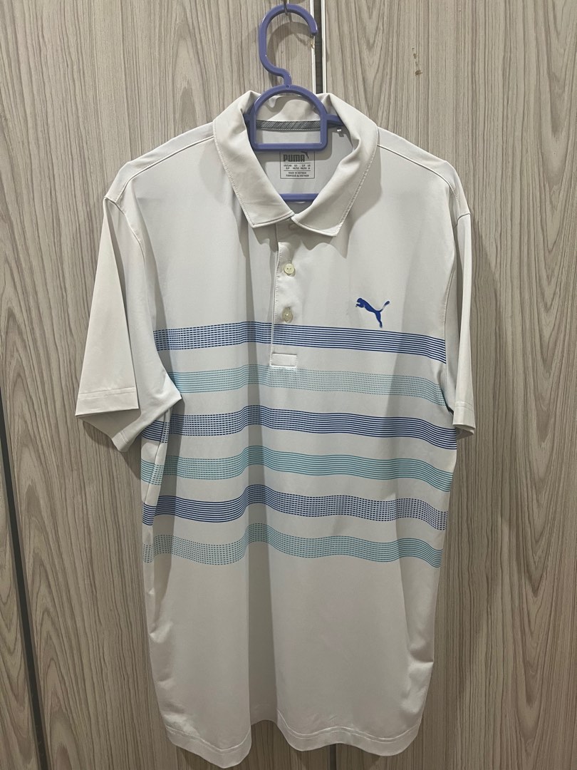 Puma men golf polo shirt, Men's Fashion, Activewear on Carousell