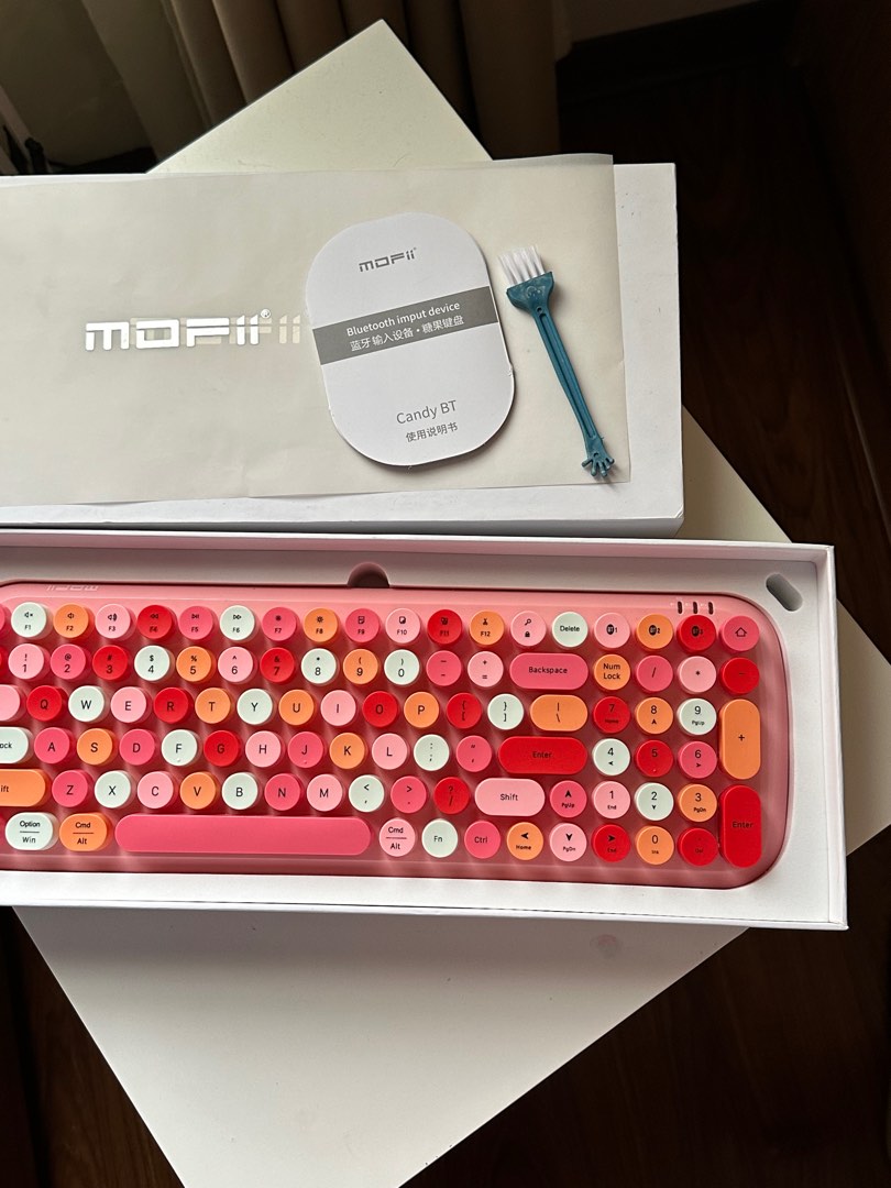 READ DESCRIPTION ️- Moffi Candy BT Wireless Bluetooth Keyboard Mini ...