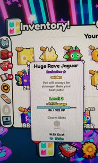 HUGE TECHNO CAT Pet Simulator 99 Roblox, Video Gaming, Video Games ...