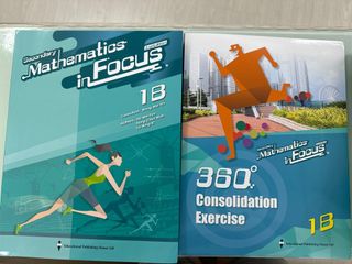 Secondary Mathematics in Focus 1A, 興趣及遊戲, 書本 & 文具, 教科書 - Carousell