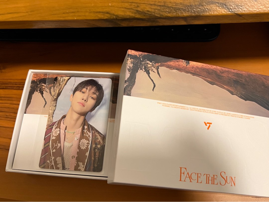 Seventeen Face the sun kit version 連The8 小卡, 興趣及遊戲, 收藏品及紀念品, 韓流 - Carousell