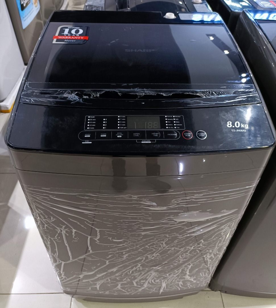 Sharp Top Load Washer Fully Automatic, TV & Home Appliances, Washing ...