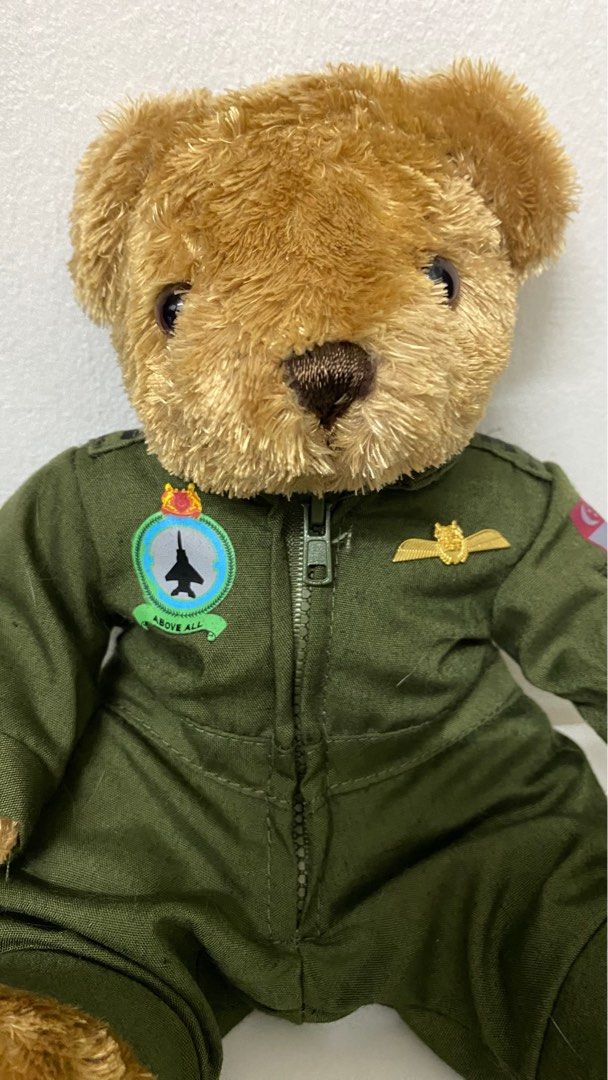 Singapore Air Force Teddy Bear, Hobbies & Toys, Collectibles ...