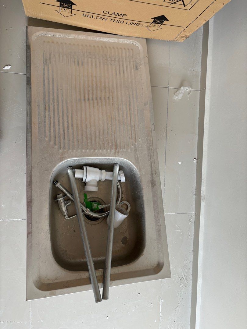 Sink dapur besi FREE, Furniture & Home Living, Bathroom & Kitchen ...