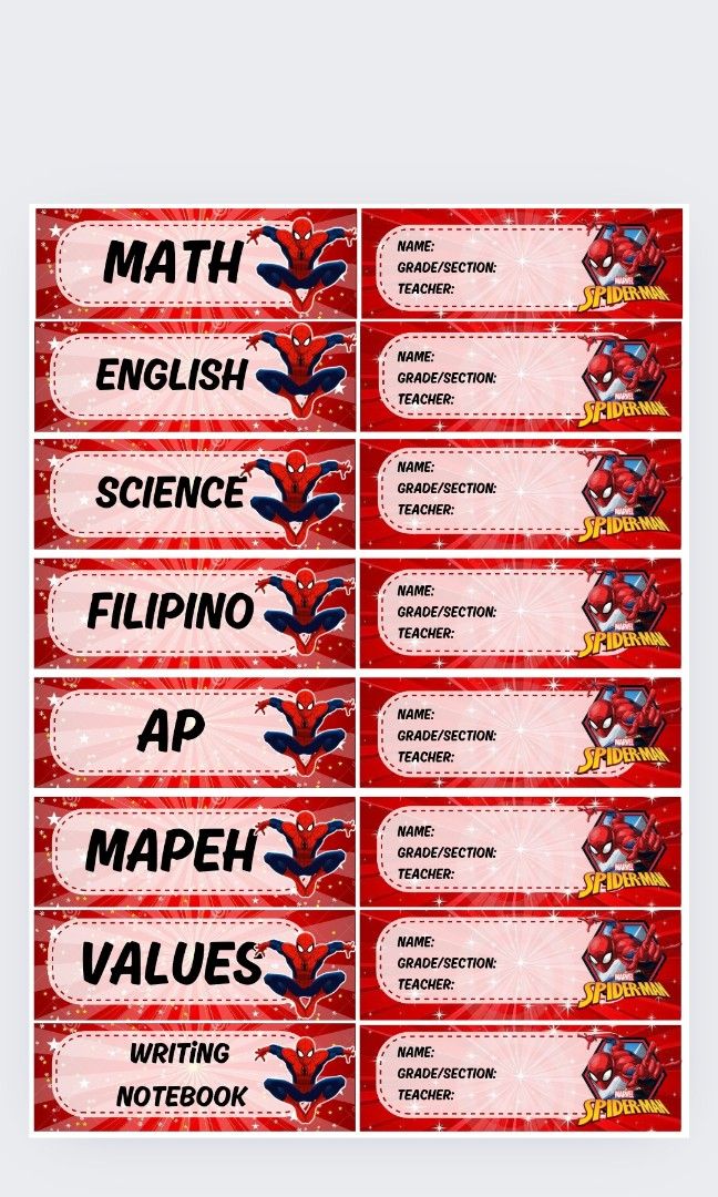 Subject /Name Sticker Label, Computers & Tech, Laptops & Notebooks on ...