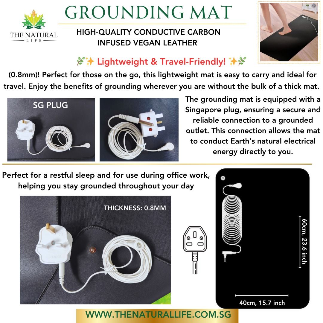 The Natural Life Grounding Mat *IN STOCK IN SINGAPORE*, Sports ...