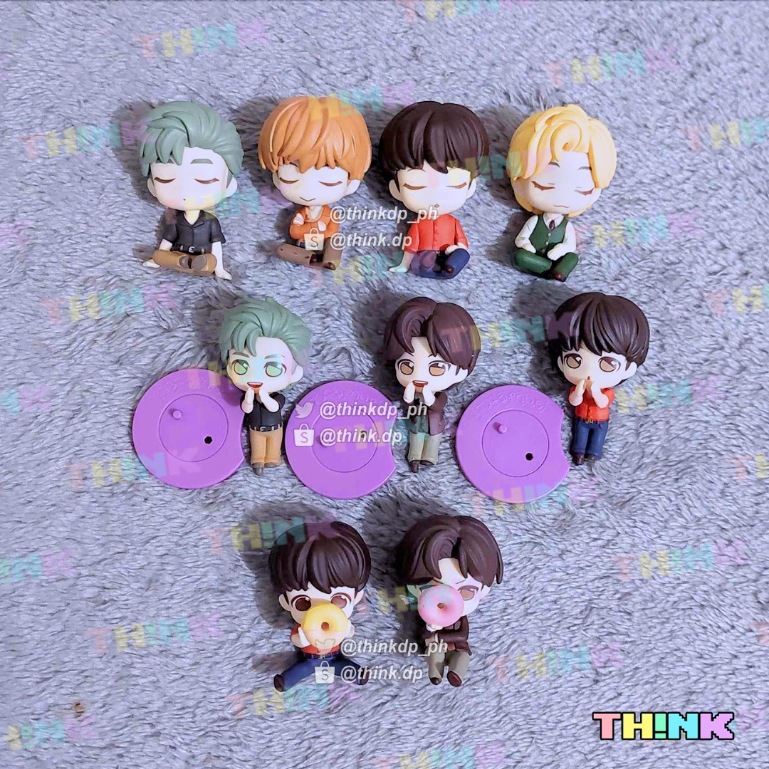 Tinytan Mini Figure ( bts shoulder dung secret talk hide and seek rm jin suga jhope v taehyung ...
