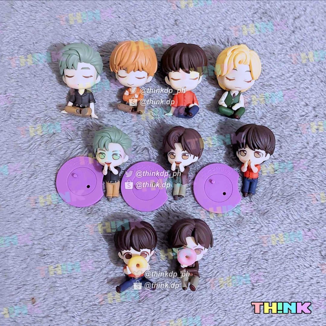 Tinytan Mini Figure ( bts shoulder dung secret talk hide and seek rm jin suga jhope v taehyung ...