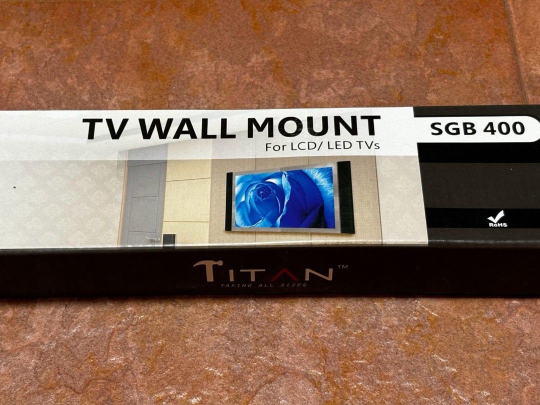 TITAN TV WALL MOUNT SGB400, TV & Home Appliances, TV & Entertainment ...