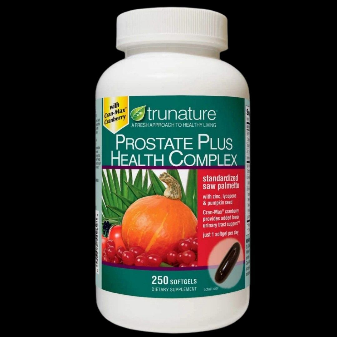 Trunature Prostate Plus Health Complex 250 Softgel ORIGINAL Saw ...