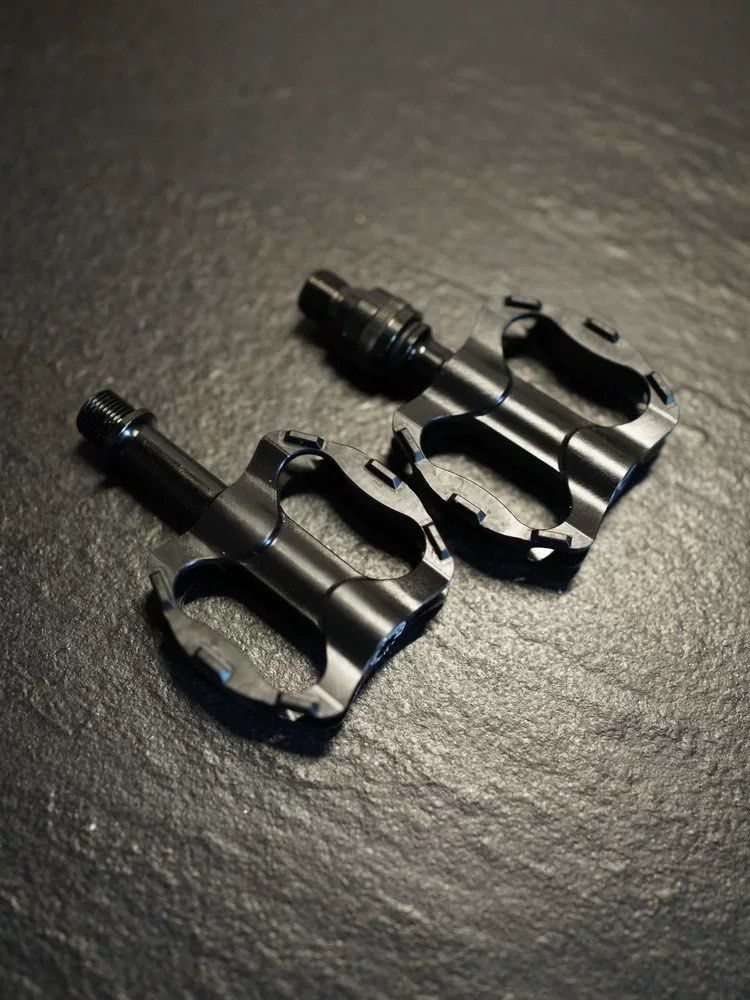 Union jack pedal titanium axle POM pedal left side quick release for ...