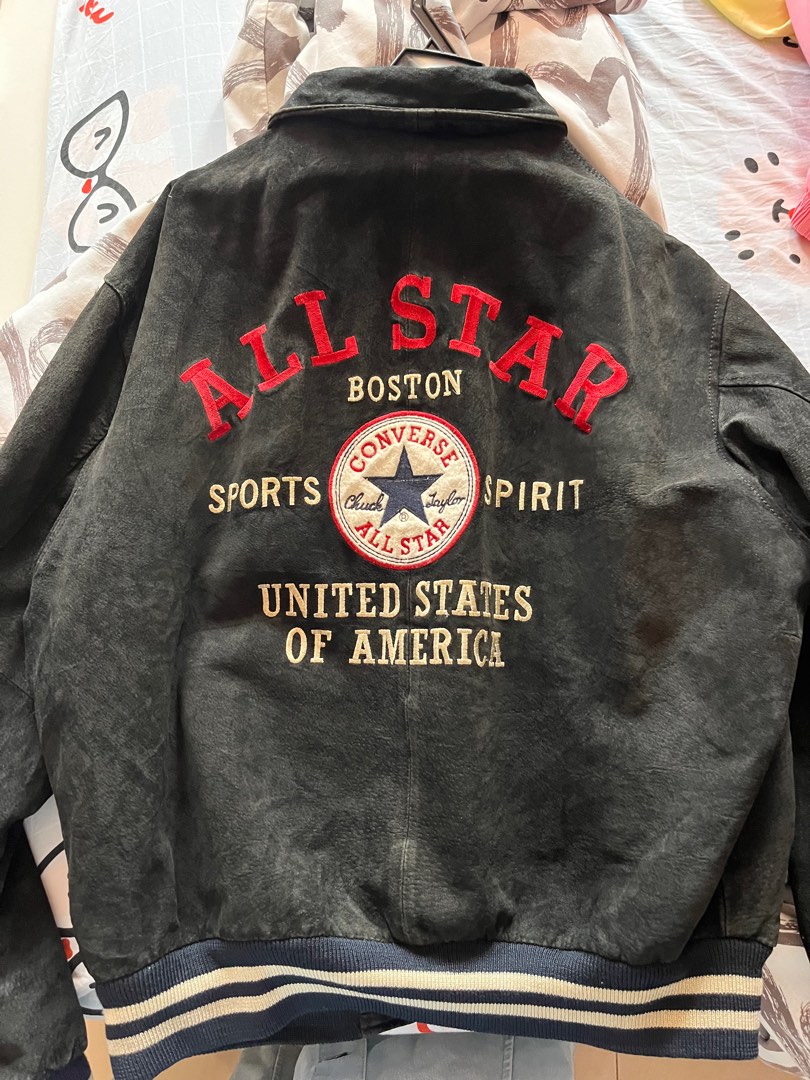 vintage 90s converse chuck taylor all star varsity pig skin leather ...