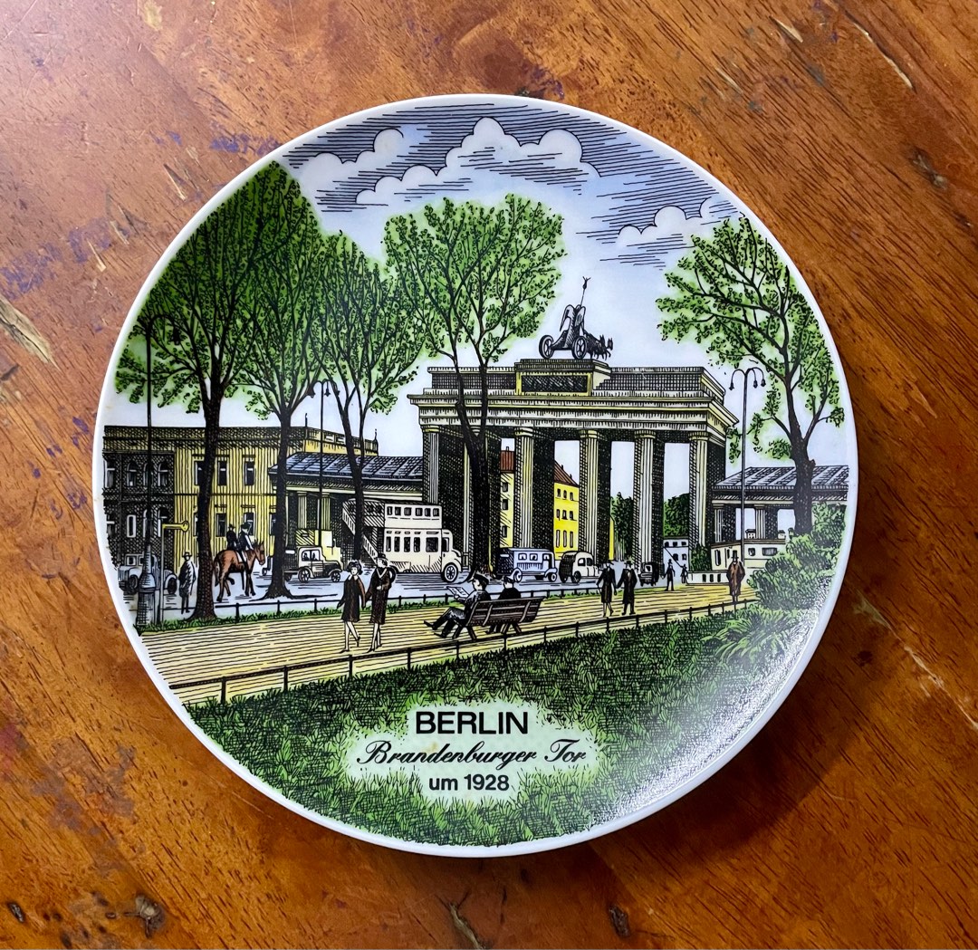 Vintage German Mueller Floss BERLIN Brandenburger Tor um 1928 ...