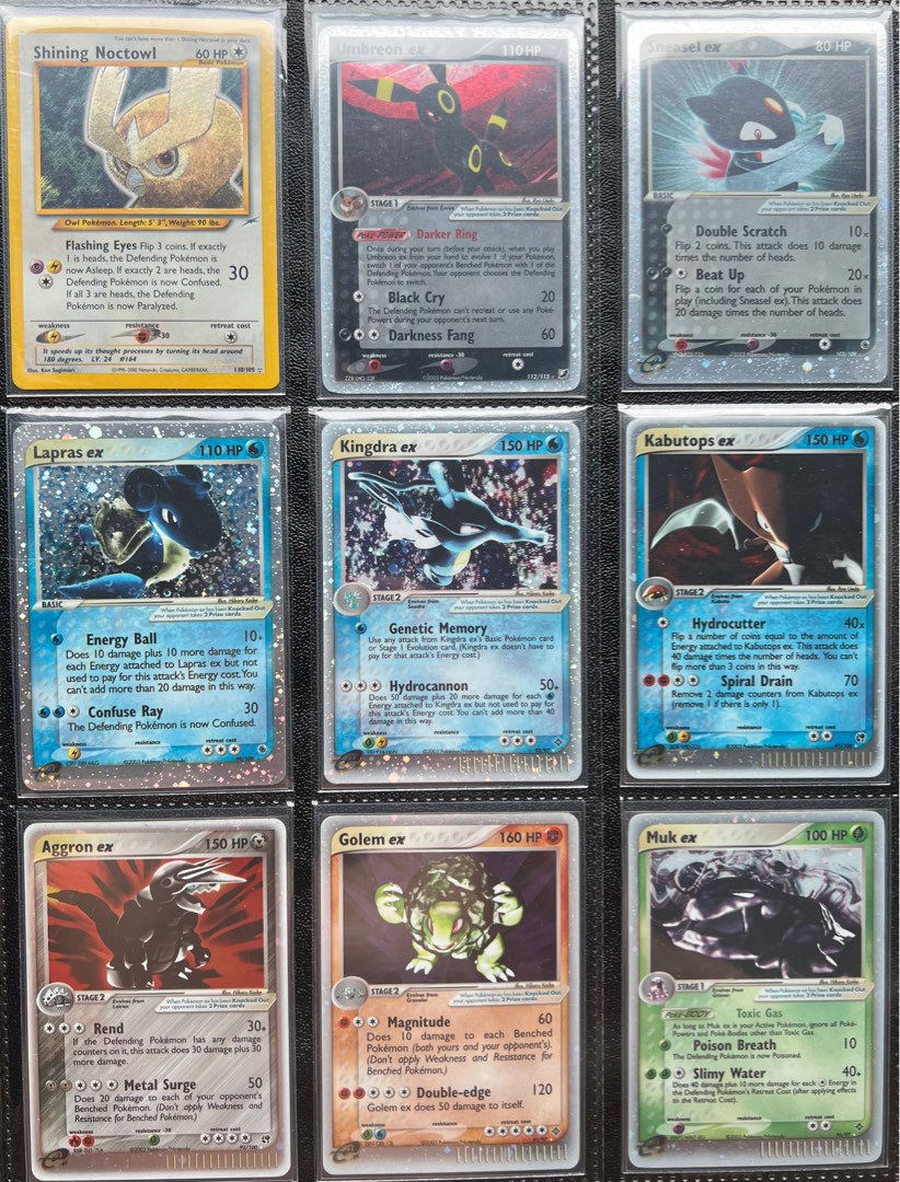 Vintage Holo & Reverse Holo Pokemon Card for Sale (Shining, Ex, Base ...